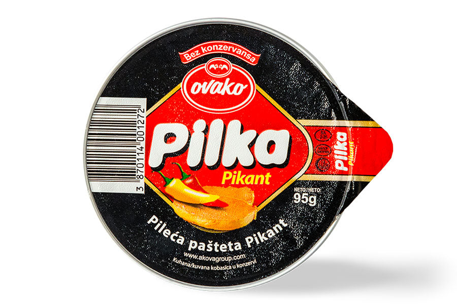 Pilka Pikant - Pileća Pašteta - Ovako 95g - Adria Store