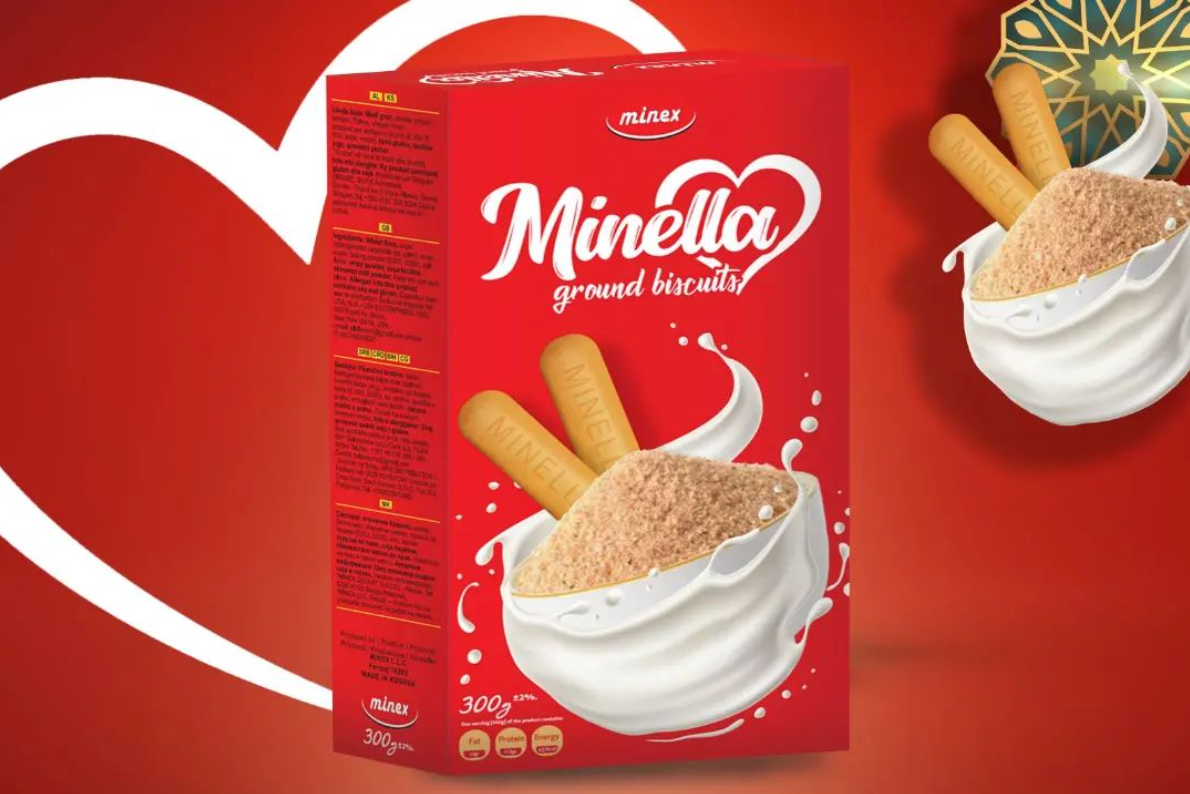 Minella Gemahlener Kekse - Ground Biscuit [150g] - Adria Store