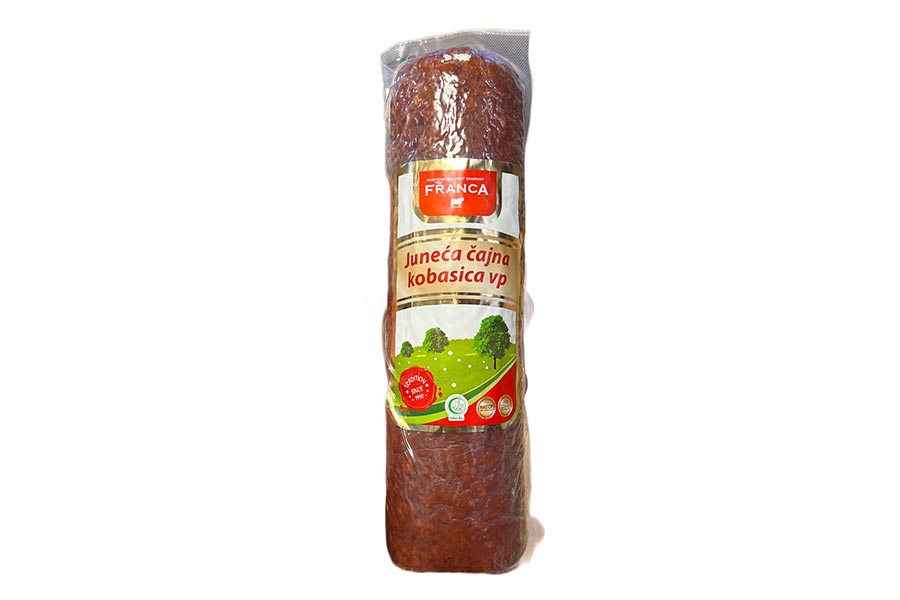 Juneća čajna kobasica - 400g - Adria Store