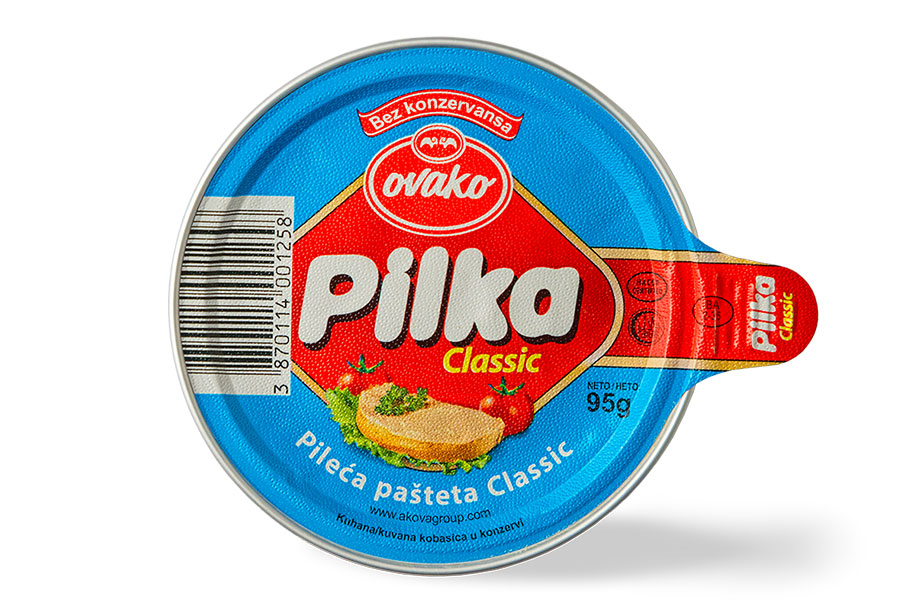 Pilka Pikant - Pileća Pašteta - Ovako 95g - Adria Store