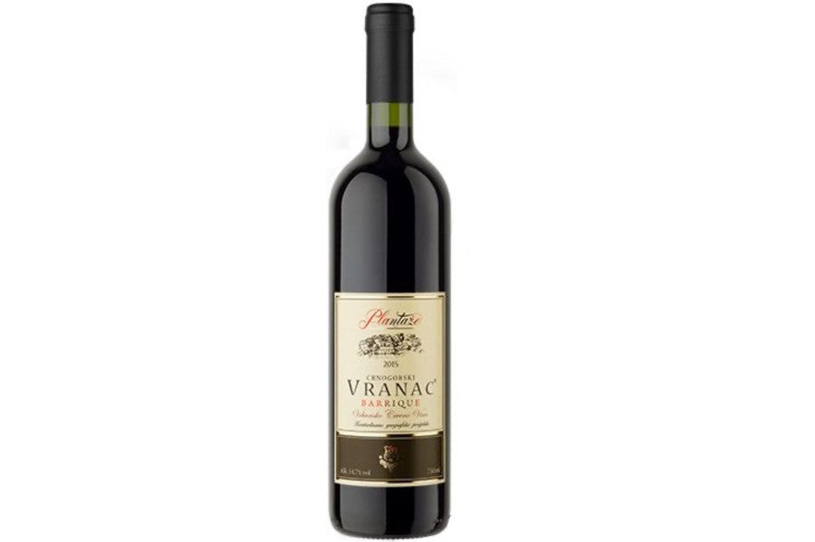 Vranac Barrique 2015 13. jul Plantaže Alk. 14,5 % vol. 0,75 l - Adria Store