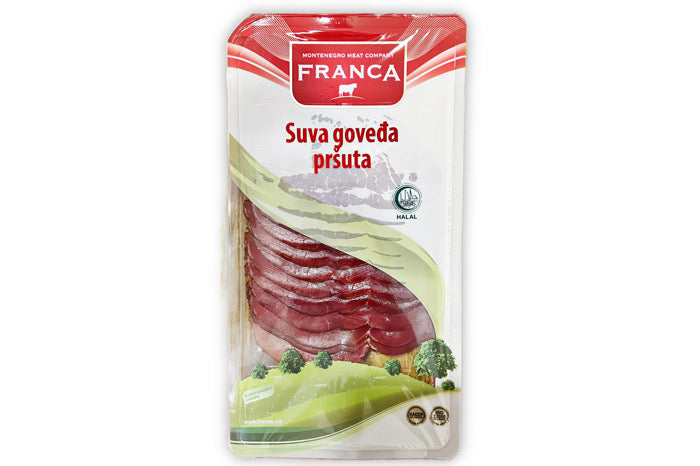 Crnogorski govedji pršut (in Scheiben) 100 g - Adria Store
